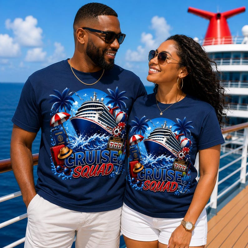 Cruise Squad PNG, Family Vacation Shirt Design, DTF Sublimation Graphic ...