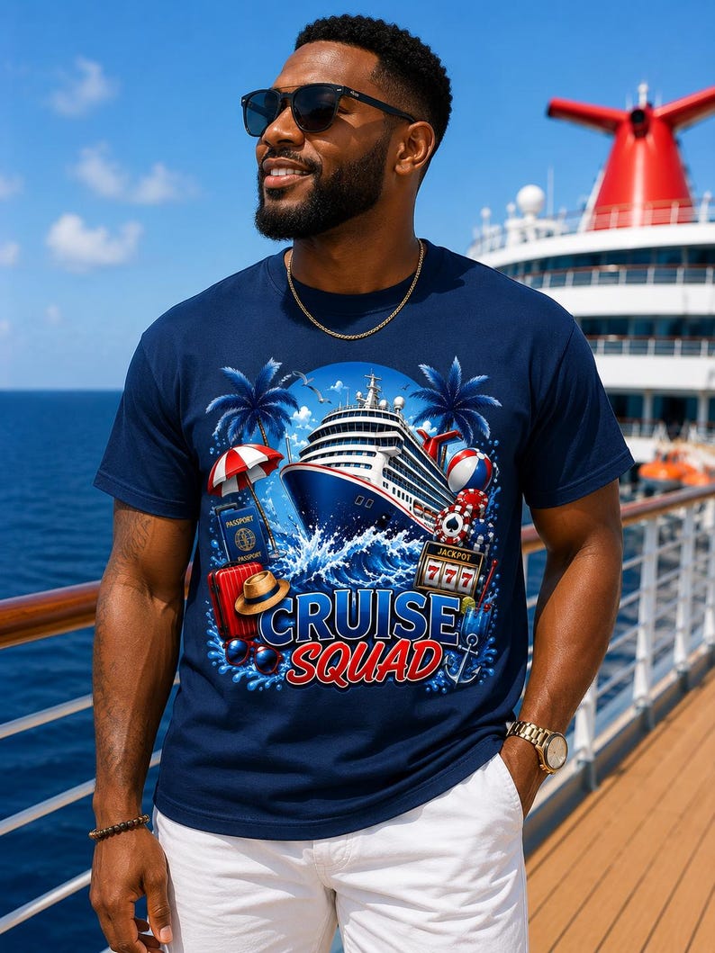 Cruise Squad PNG, Family Vacation Shirt Design, DTF Sublimation Graphic ...