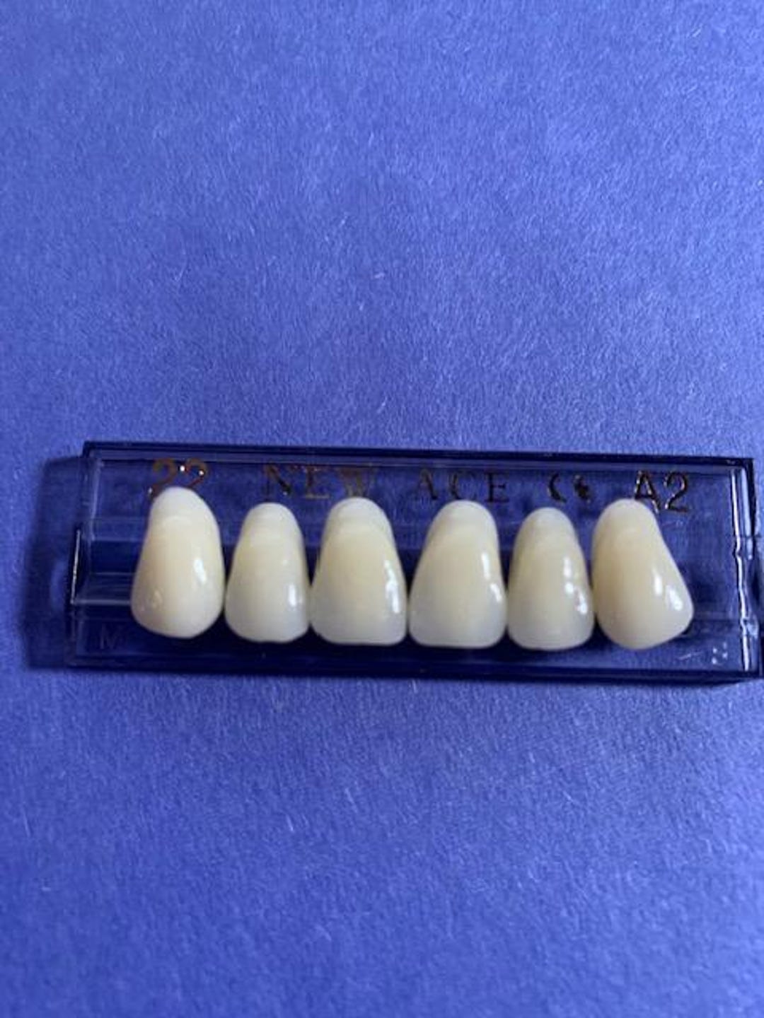 Acrylic Resin Teeth: Lower Anterior Set, Shade A2 - Etsy