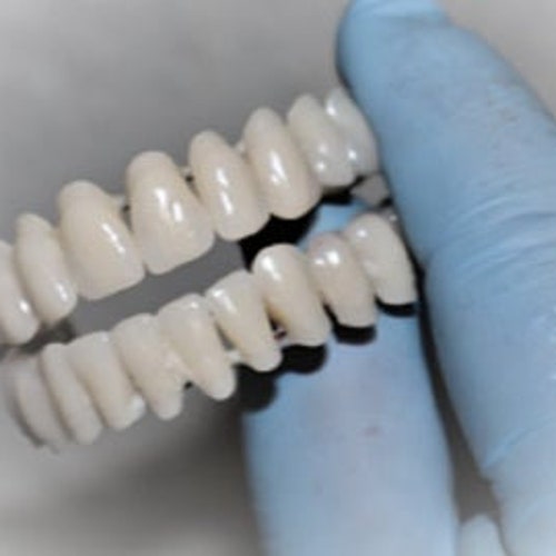 One Set of Anterior Acrylic Resin Denture/false Teeth Shade - Etsy