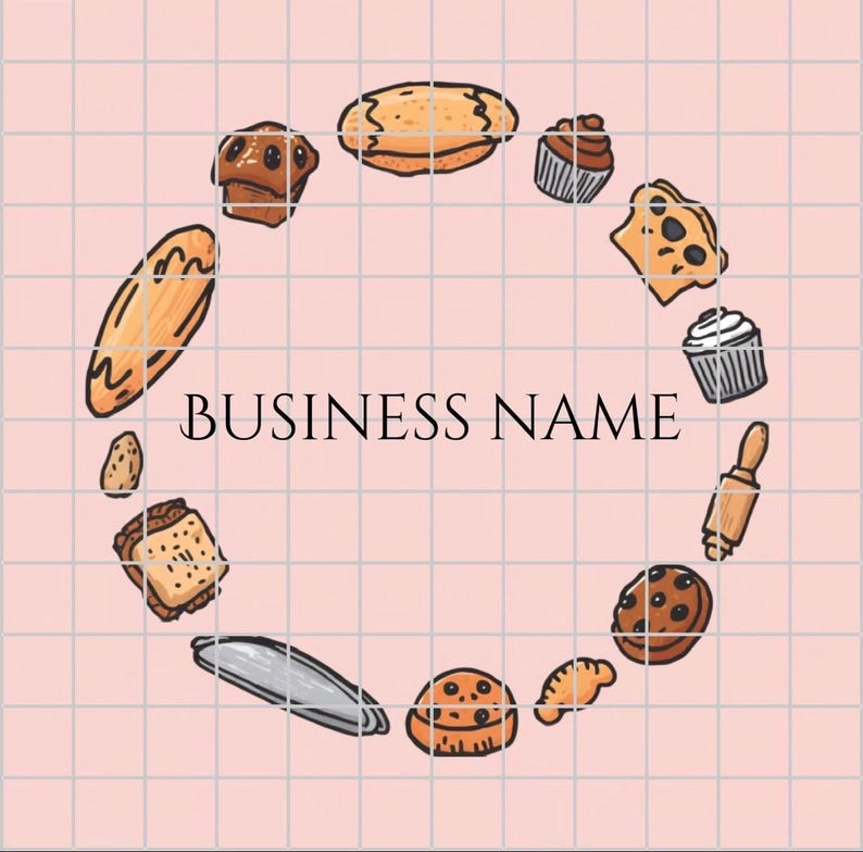 Baking Business Logo - Etsy UK