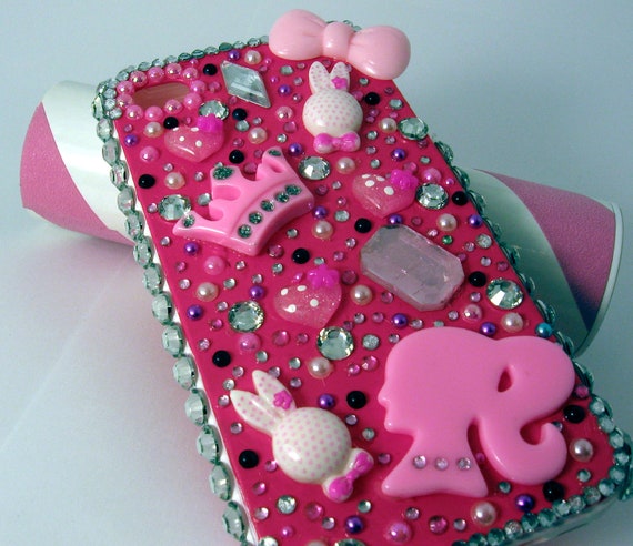Items Similar To Girl Pink Iphone Case Barbie On Etsy