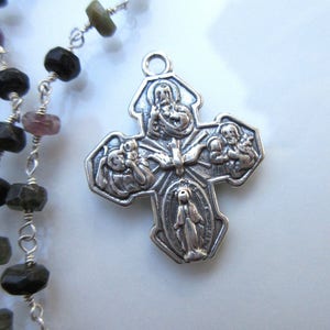 1pc Scapular Medal 4 Way Cross Pendant Sterling Silver Vintage - Etsy