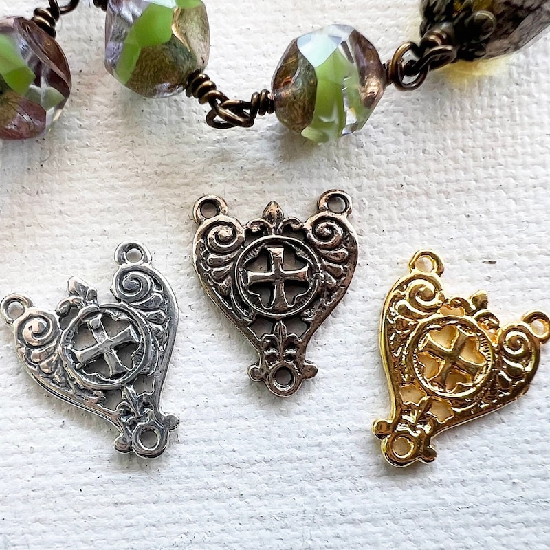 Gold Ornate Rosary - Etsy UK