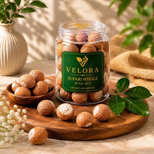Velora Whole Betel Nut Supari | Traditional Areca Nut for Puja, Rituals ...