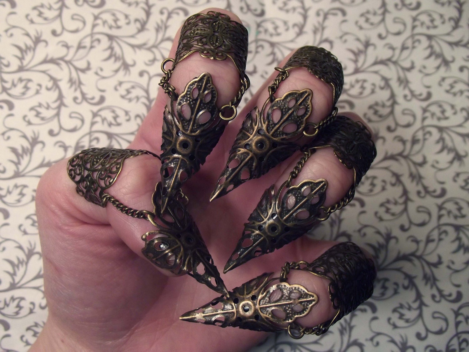 Bronze Elven Claw Armor // Set of 5 - Etsy Australia