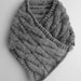 KNITTING PATTERN Neckwarmer Scarf With Wooden Toggles PDF Digital ...