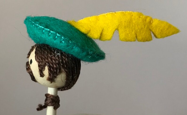 Kit-finished ITEM- Heads With Hair for Mmmcrafts Twelve Days Ornaments ...