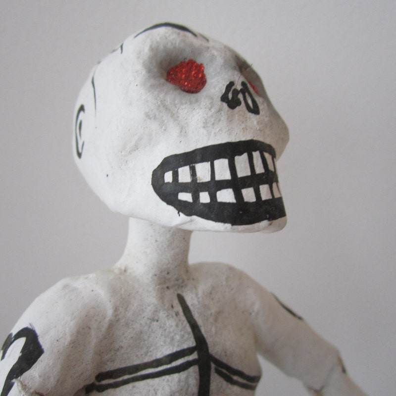 Paper Mache Skeleton - Etsy