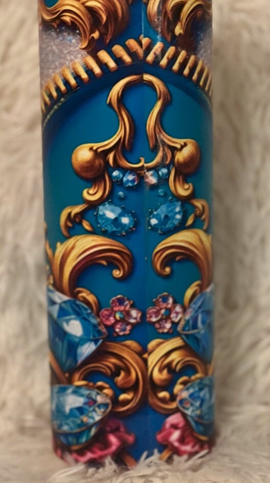 Ohh Betty , Teal Jeweled Zipper Tumbler Wrap Png , File Only 300 Dpi - Etsy