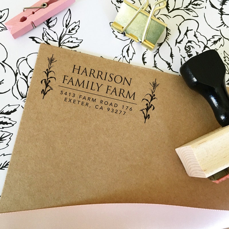 Address Stickers Farm - Etsy