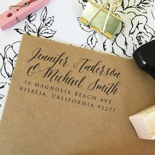 Calligraphy Stamp - Etsy