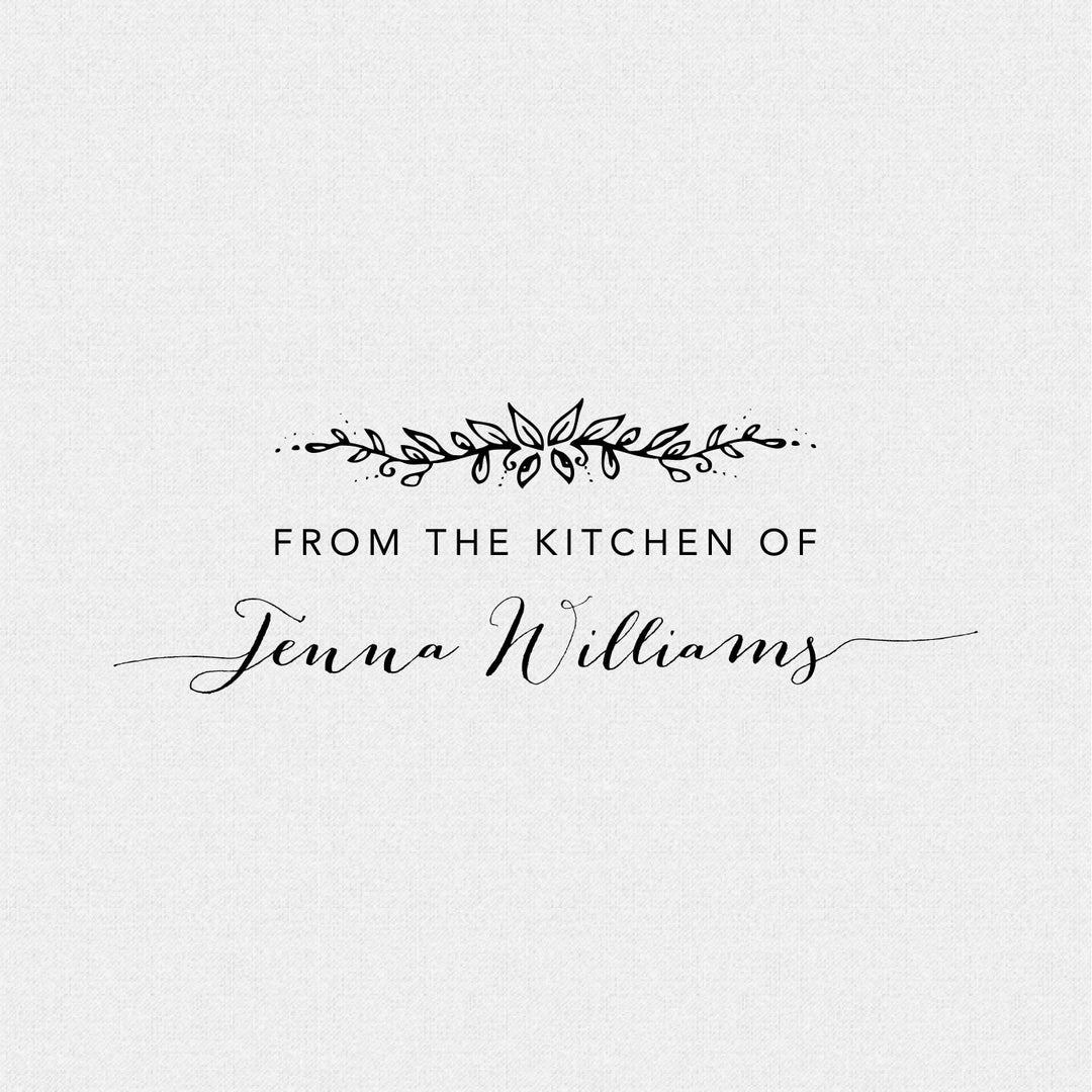 From the Kitchen of Stamp, Baked With Love Stamp, Bakers Stamp, Momma's ...