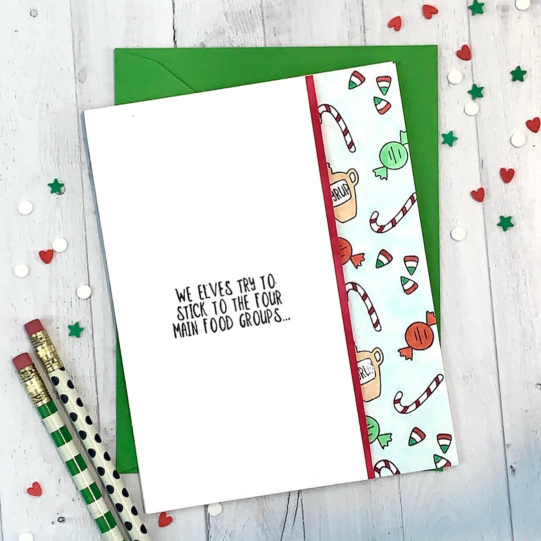 Elf Movie Christmas Card - Etsy