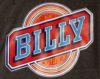 Billy Beer T Shirt - Etsy