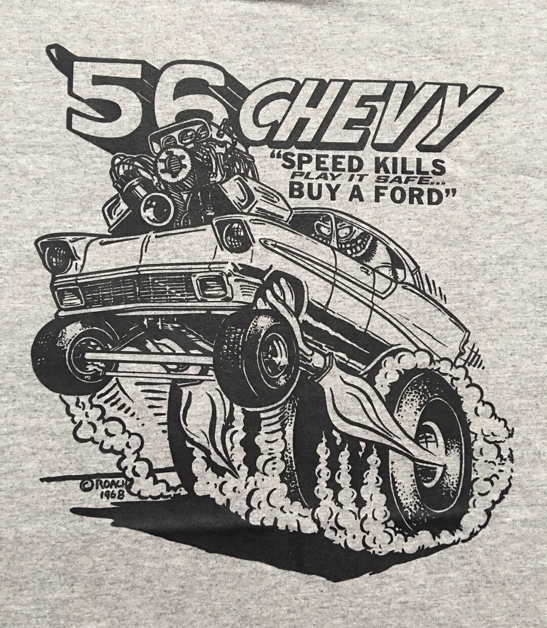 56 Chevy T-shirt - Etsy
