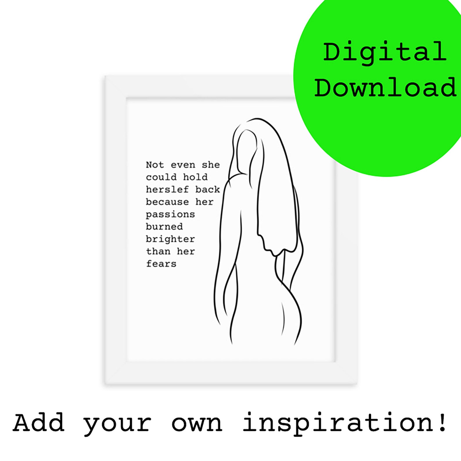 Female Body Line Art Bundle Female Body Svg Female Body Png Etsy