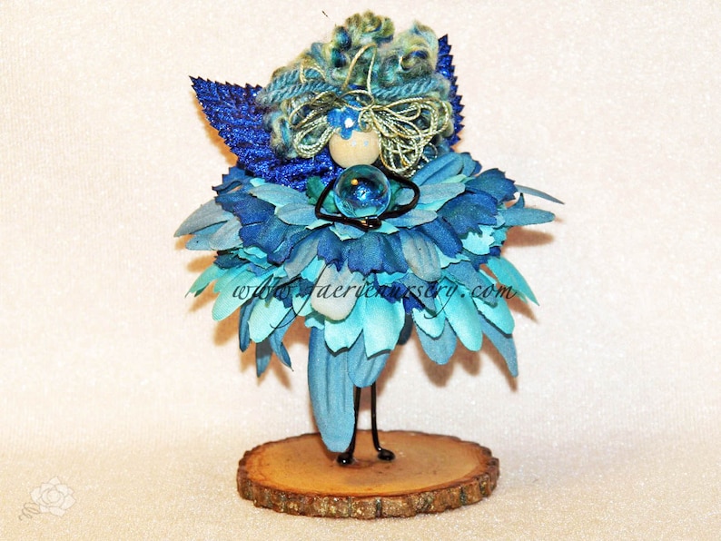 The Northern Faeries - Agua -- Fairy, Faerie, Doll, OOAK, Blue, Water ...