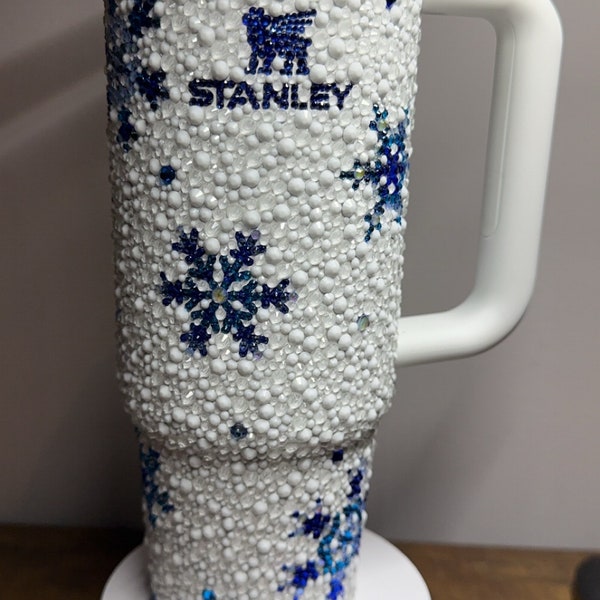 White Sparkle Stanley Boot - Etsy