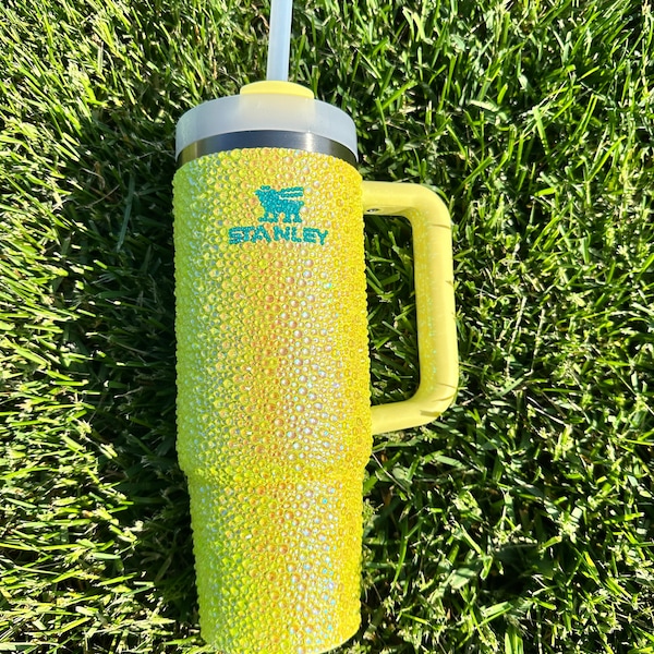 Stanley Yellow Tumbler - Etsy