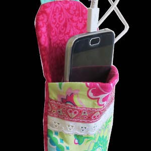 Cell Phone Charger Holder Pattern DIY Tutorial PDF - Etsy