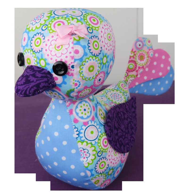 Bird Plushie Pattern DIY Tutorial PDF by Sami Dolls - Etsy