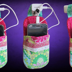 Cell Phone Charger Holder Pattern DIY Tutorial PDF - Etsy