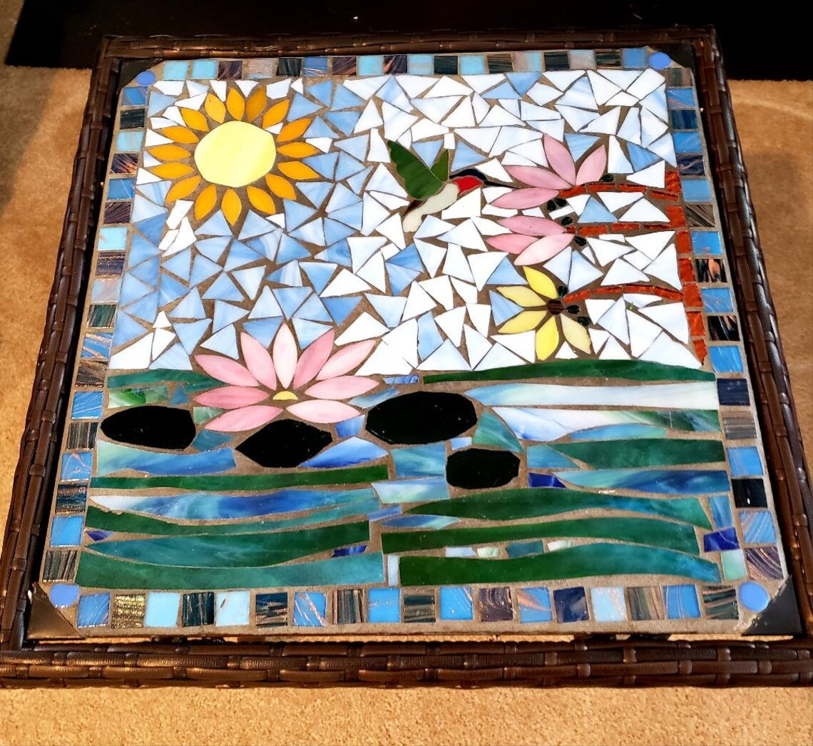 Mosaic Table - Etsy