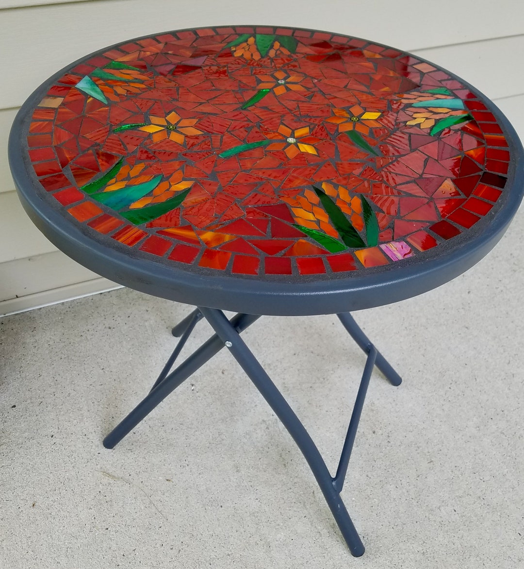 Mosaic Table- Made to Order - Etsy