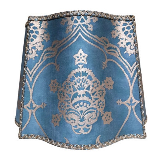 Blue Lamp Shade - Etsy