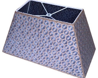 Blue Lamp Shade - Etsy