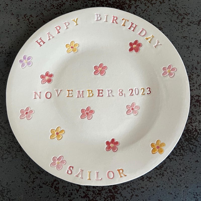 Celebration Plate - Etsy