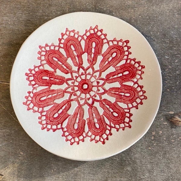 Lace Pottery - Etsy