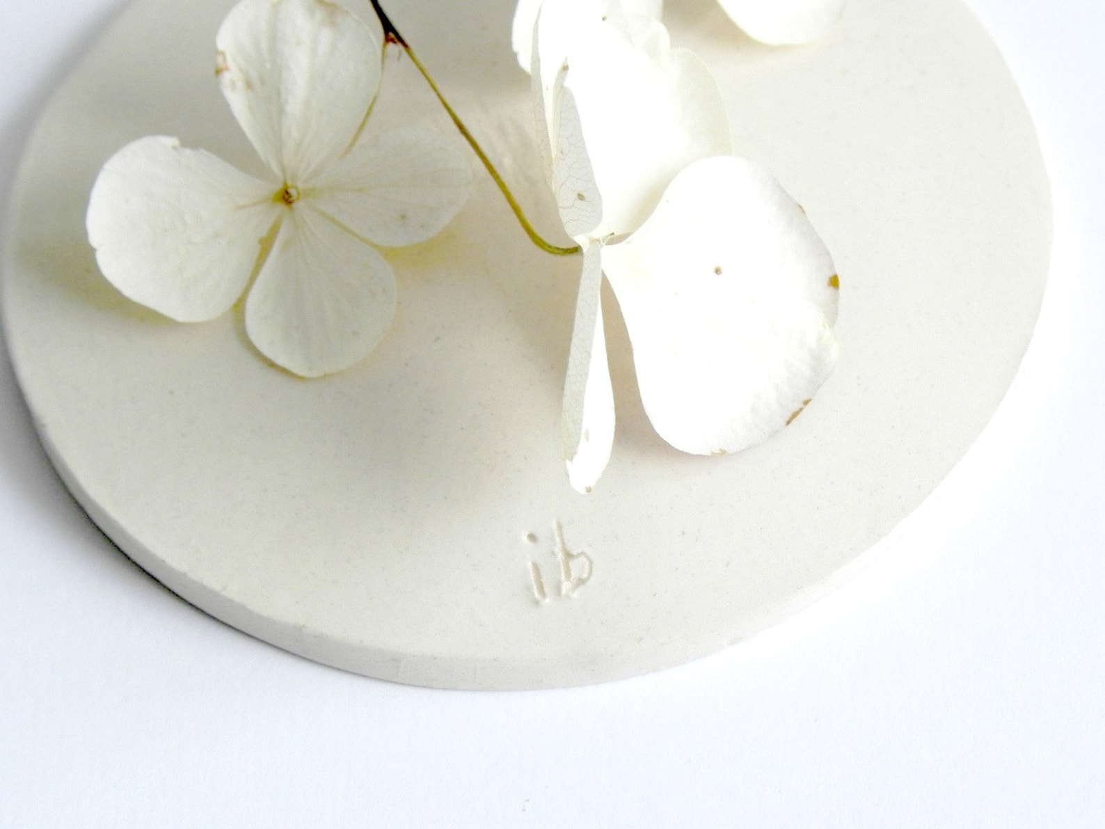 4 Leaf Clover Pottery Dish, Personalized Lucky and Love Ceramic Plate ...