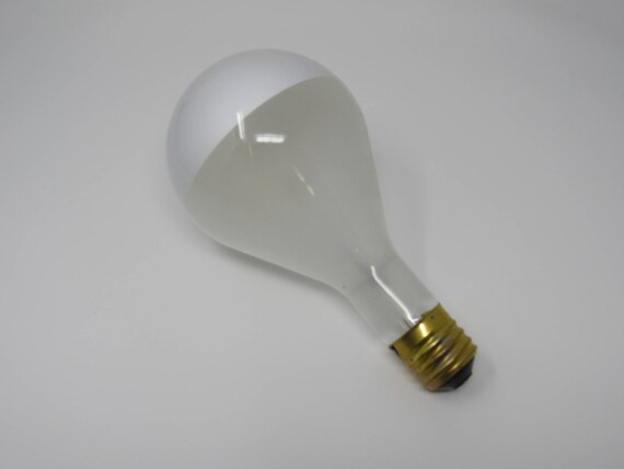Philips 500W Incandescent Light Bulb PS40 Frosted Silverbowl | Etsy