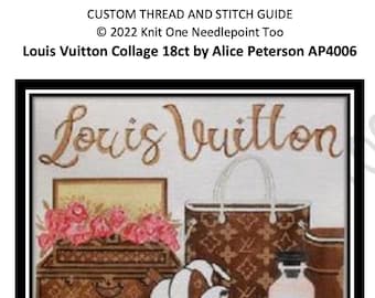 Stitch Guide for Flower Girl Spring by Dede Needleworks - Etsy