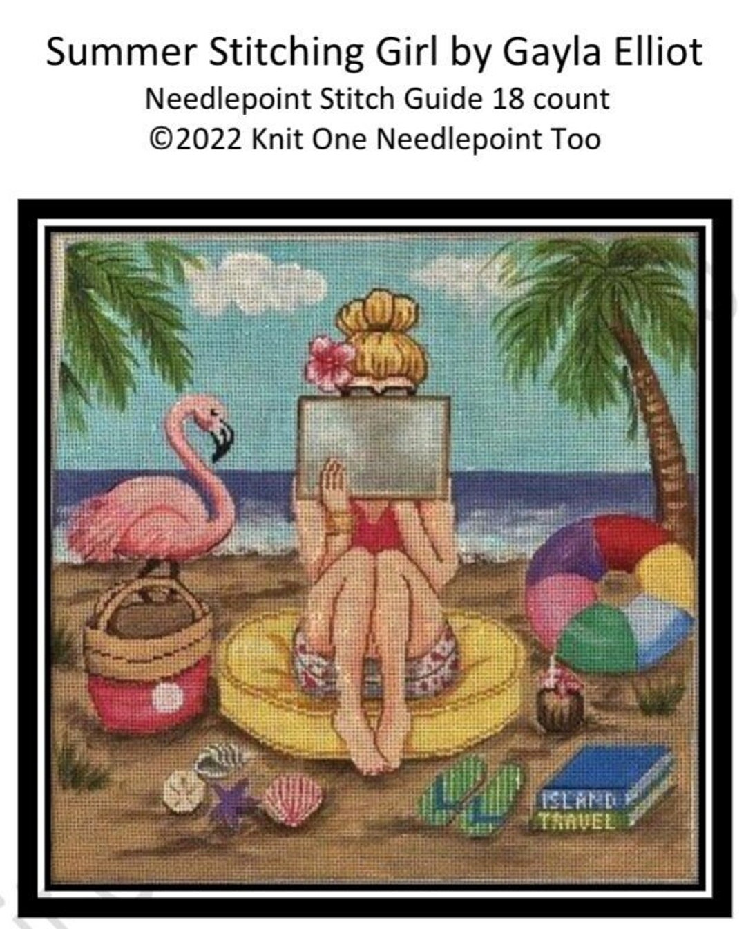 Stitch Guide for Stitching Girl Summer Gep277sg - Etsy