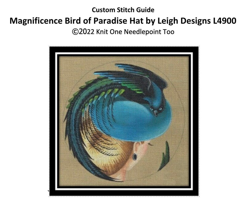 Stitch Guide for Magnificence Bird of Paradise Hat by Leigh Designs ...