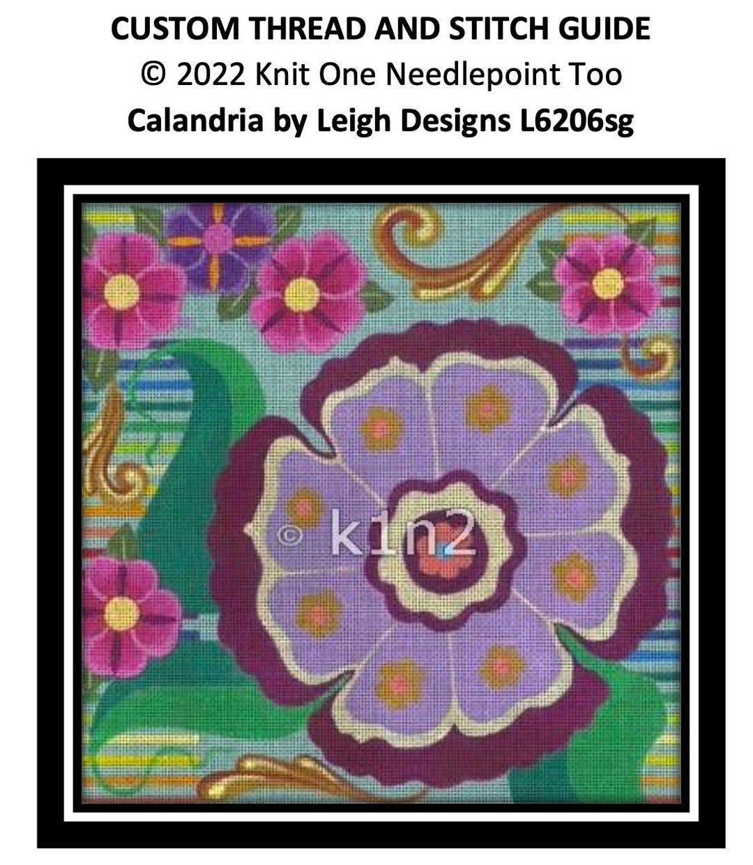 Stitch Guide for Calandria by Leigh Designs L6206 - Etsy