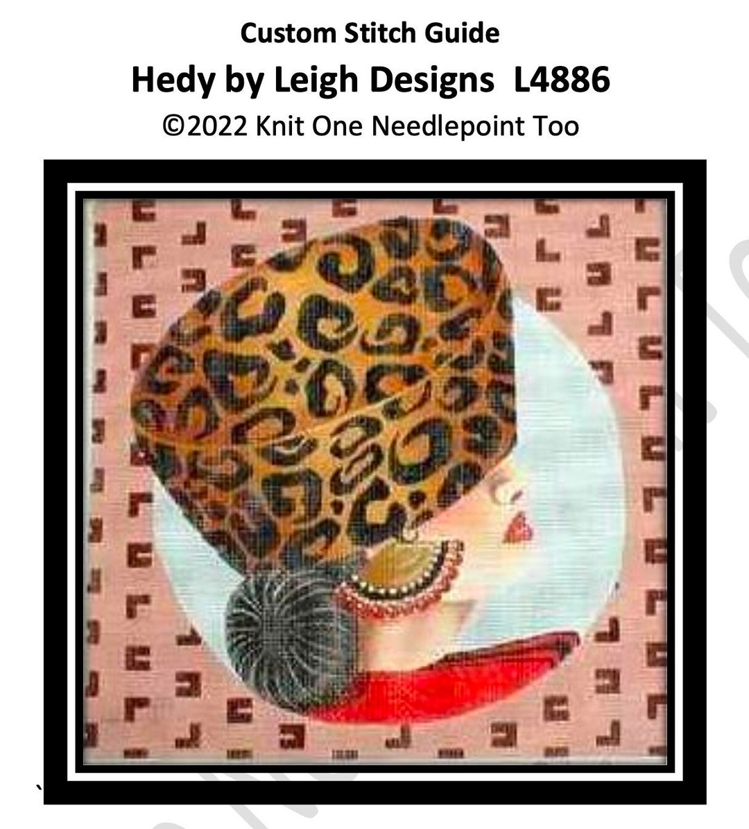 Stitch Guide for Hedy by Leigh Designs L4886 - Etsy