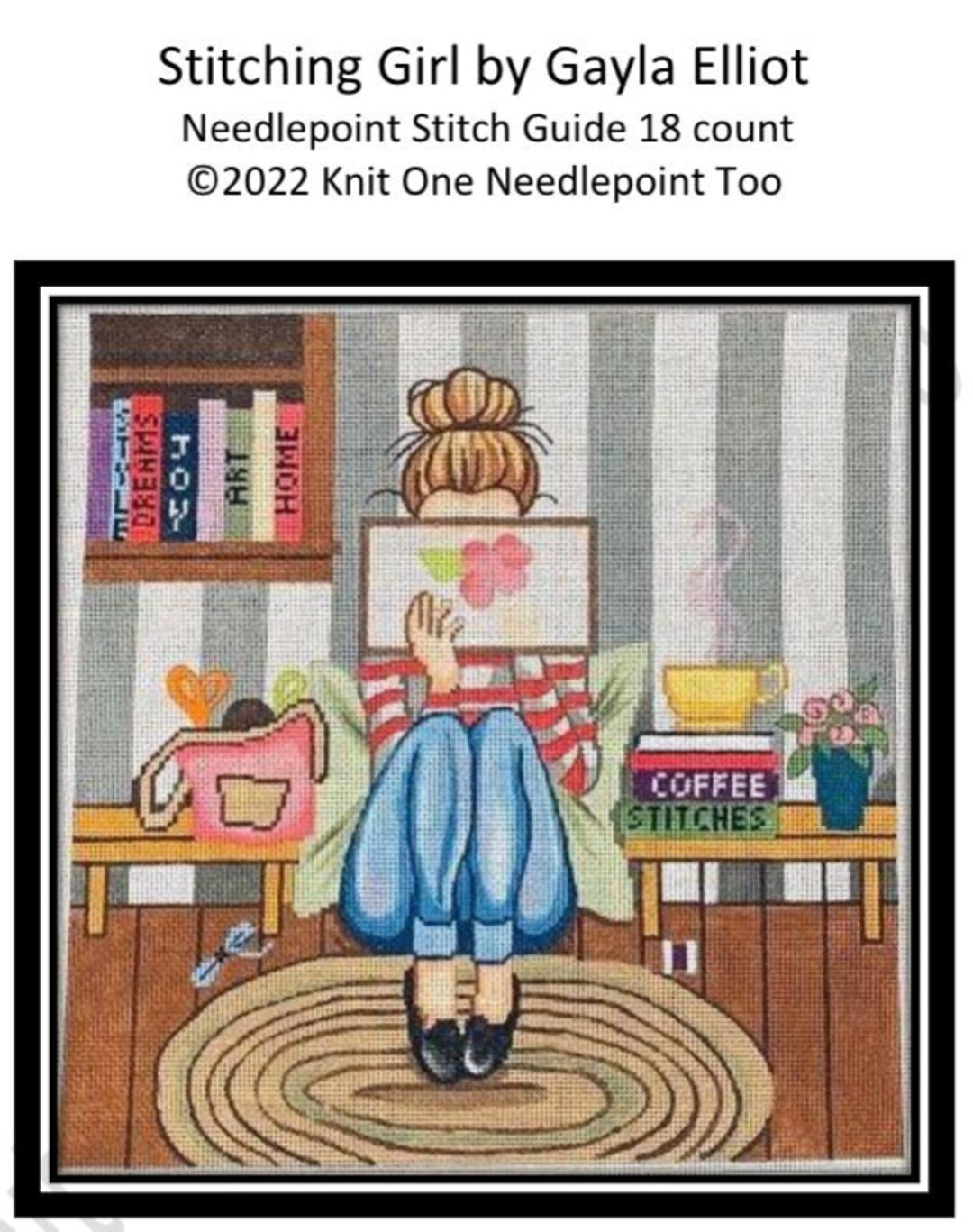 Stitch Guide for Stitching Girl Gep274sg - Etsy