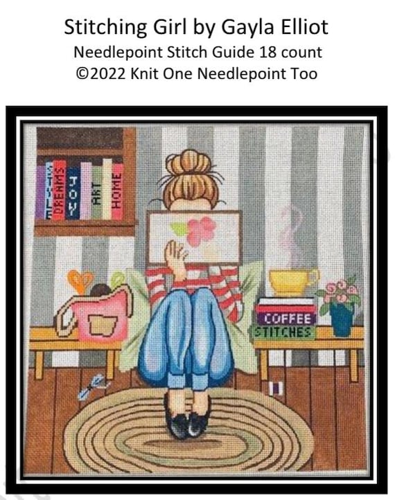Stitch Guide for Stitching Girl Gep274sg | Etsy