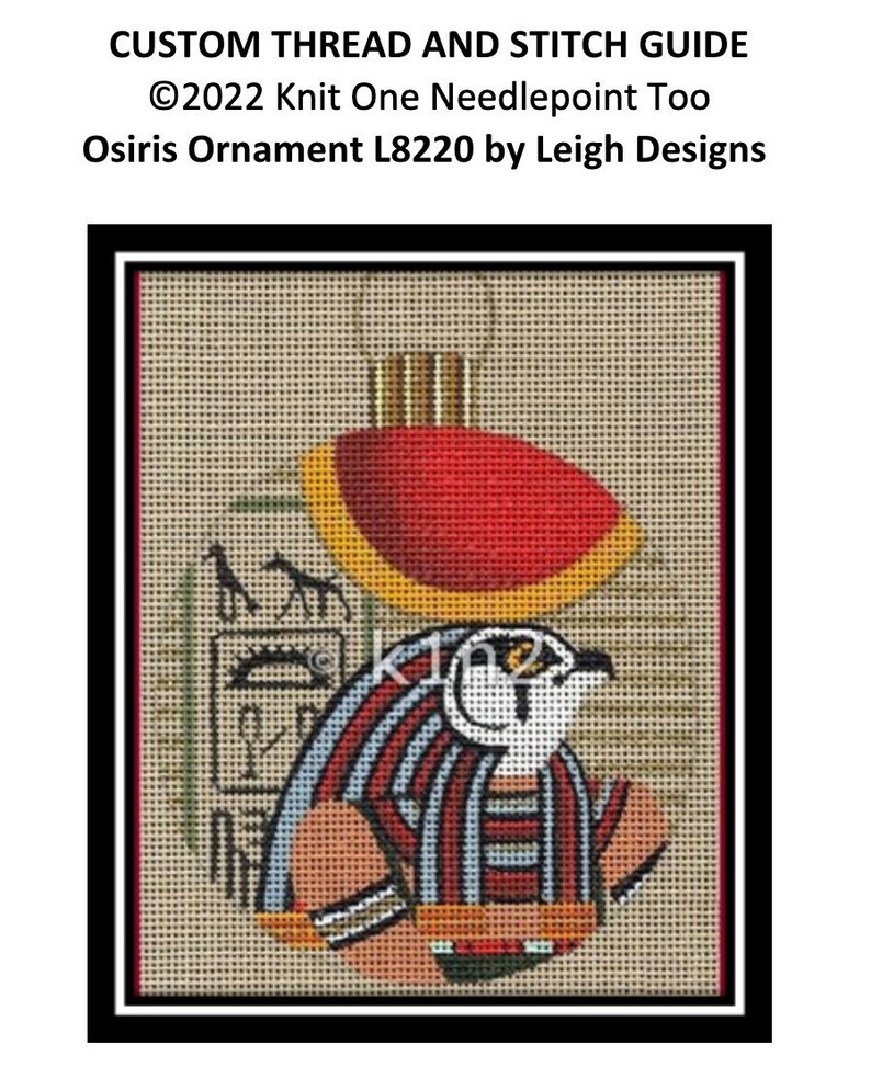 Stitch Guide for Osiris Ornament by Leigh Designs L8220 - Etsy