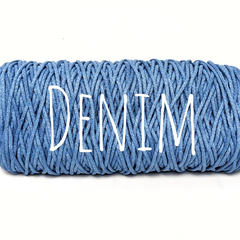 Denim Braided Rug - Etsy