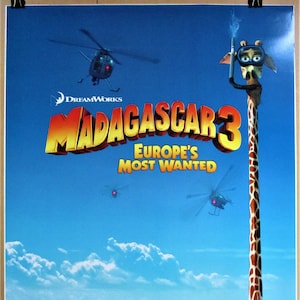 madagascar 3 poster