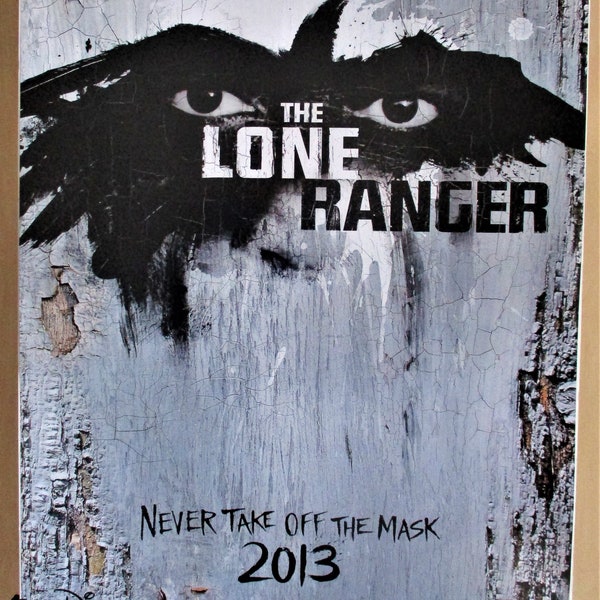 The Lone Ranger Mask - Etsy