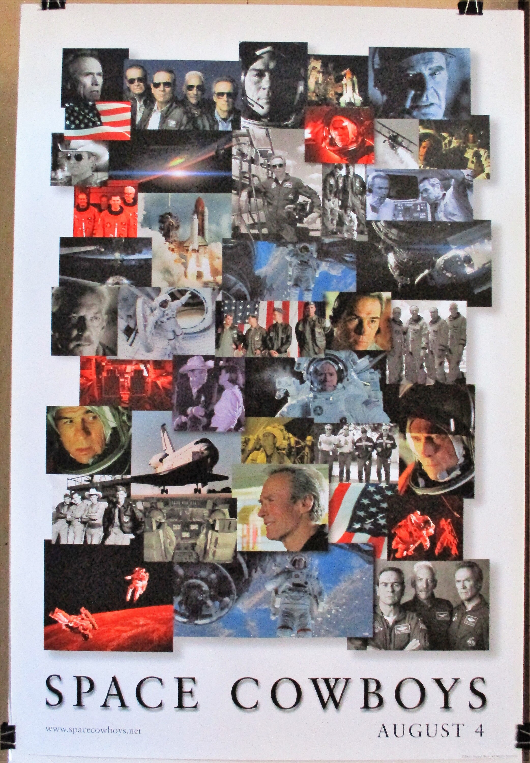 SPACE COWBOYS Original Advance 27 X 40 Movie Poster NASA | Etsy