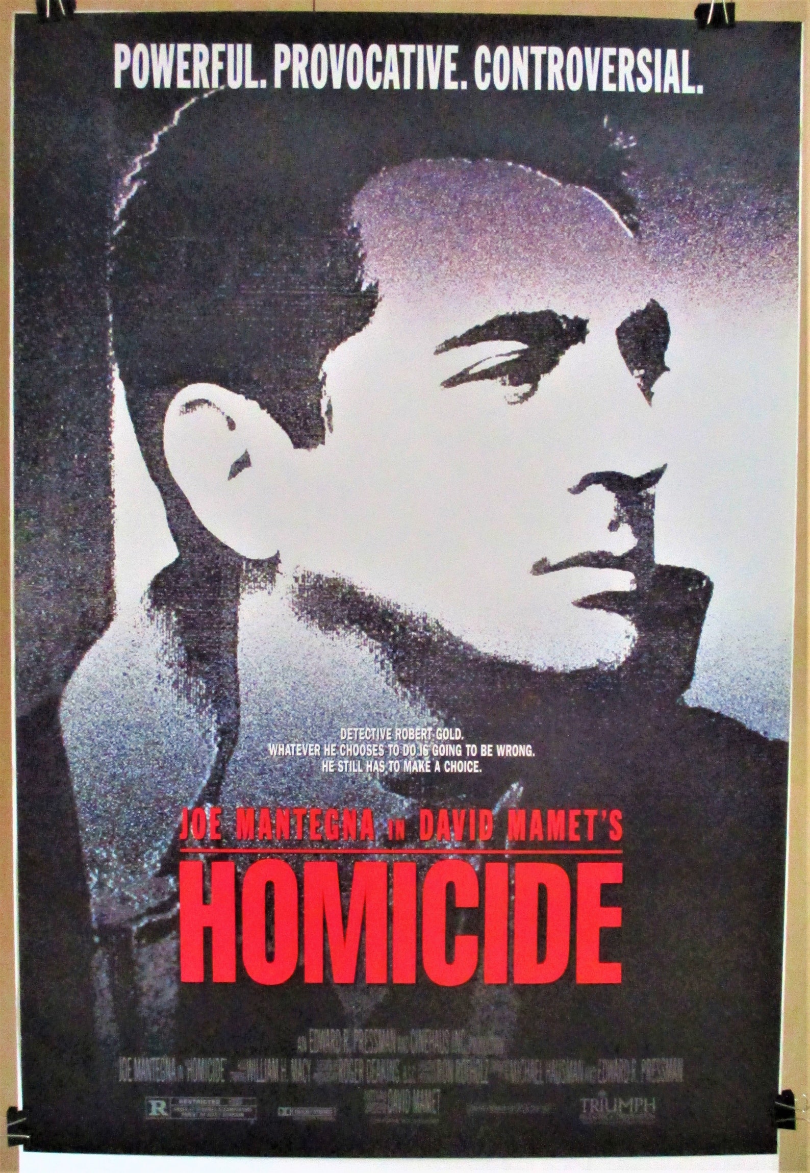 HOMICIDE 1991 Original Rolled 27 X 40 Vintage Movie Poster - Etsy