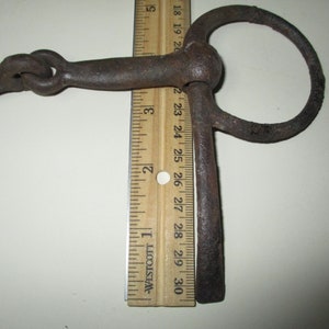 Vintage Snaffle Driving Horse Bit, Vintage Half Cheek Iron Horse Bit ...