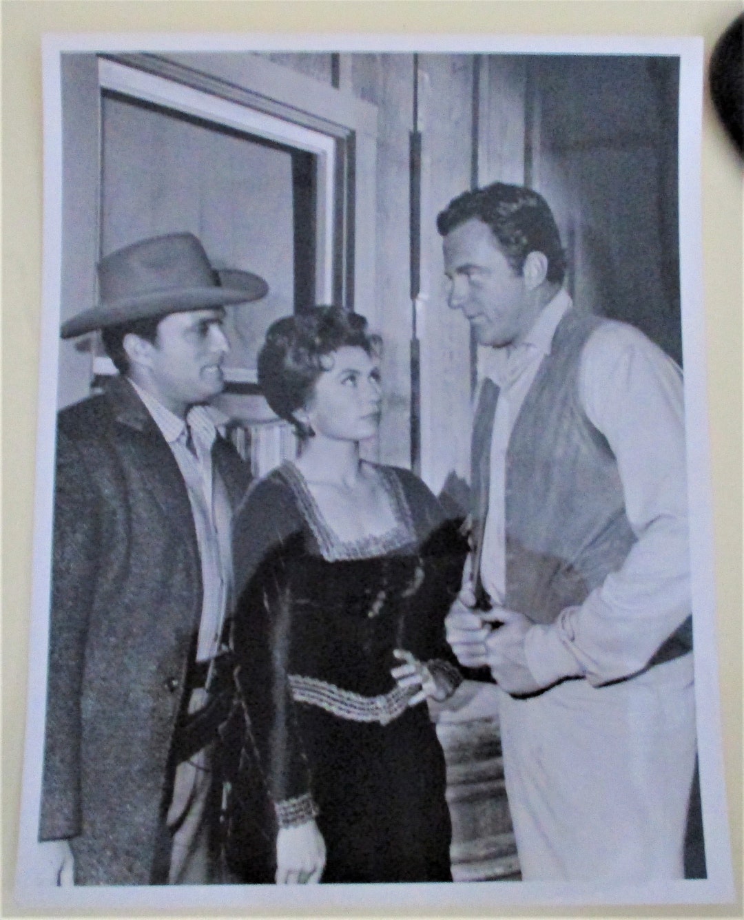 Gunsmoke Press Photo, 1975 Original 8x10 TV Studio Still, Studio Press ...